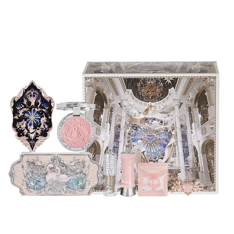 Flower knows color makeup set gift box lip glaze powder blusher ...