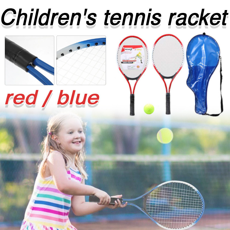 Children's tennis racket, two rackets, one ball, including a bag ...