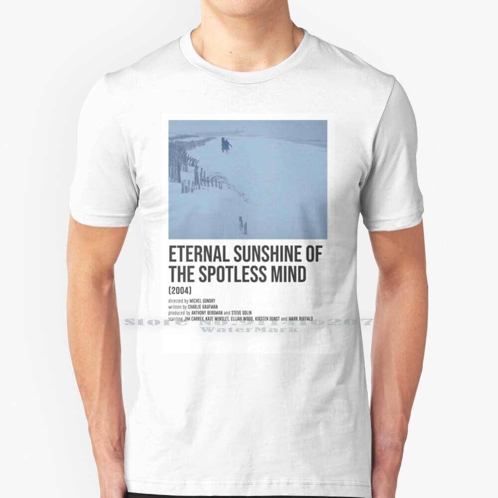 Eternal Sunshine Of The Spotless Mind Snow Poster T Shirt 100% Pure ...