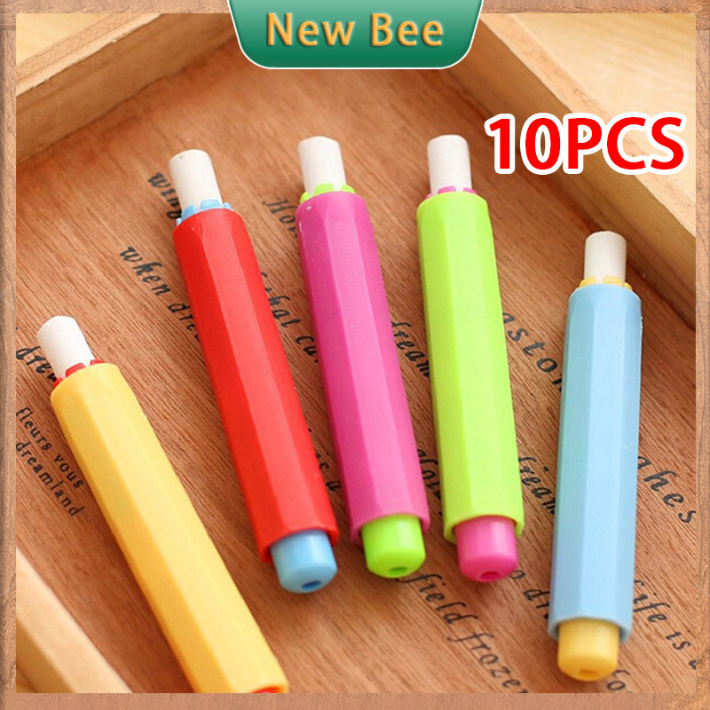 10Pcs Adjustable Chalk Clip Office School Teacher Portable Plastic ...