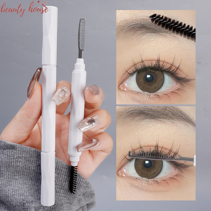 5Pcs Double Head Eyebrow Eyelash Comb - Spiral Brush - Fine-Toothed ...