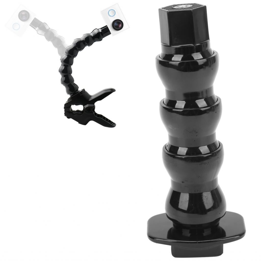 Awesomewell Gooseneck Jaw Clamp 4 Sections Flexible Arm Bracket ...