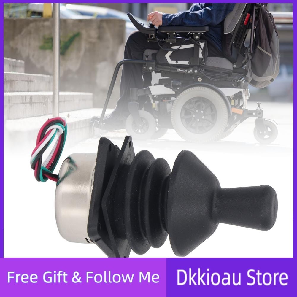 Dkkioau Electric Wheelchair Joystick DC5V Easy Installation 360 Degree ...
