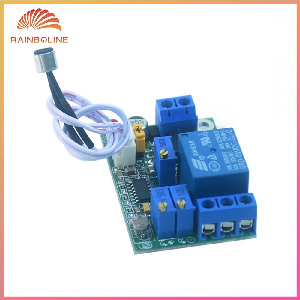 Rain DC 7V-24V Sound Sensor Light Sensor Control Delay 3S-60S ...