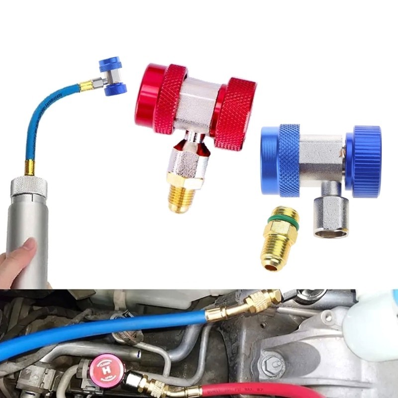 Estone R134A Refrigerant RechargeKit R134A Quick Couplers R134A Self ...