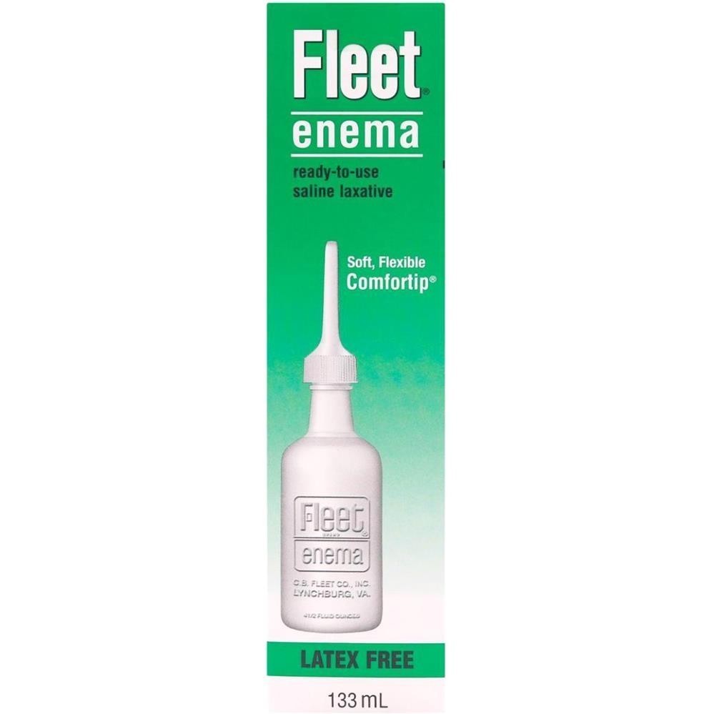 Fleet Laxative Saline Enema Fast Relief In Minutes Hydrates & Softens ...