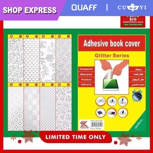 [1 PACK] Hokka Self Adhesive Book Cover (10 Sheets/Pack) | SPX | Shopee ...
