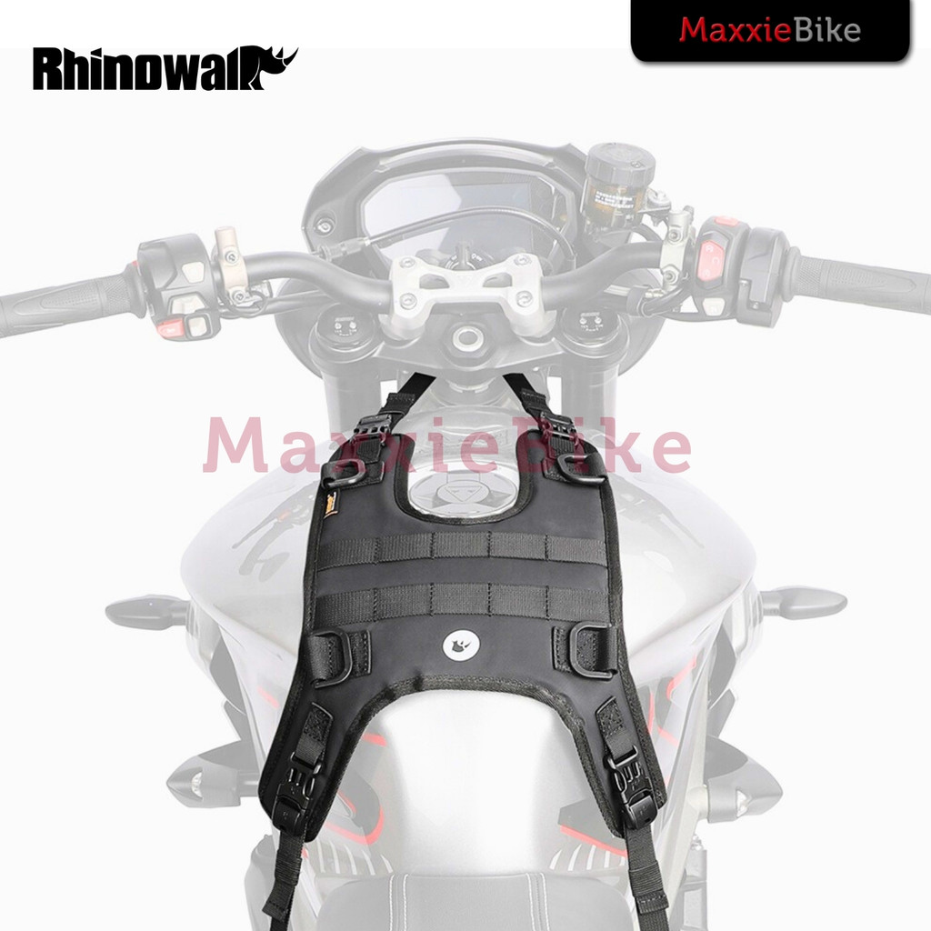Rhinowalk MT001A Motorcycle Tank Bag Tie Base Bag Tank Mounting ...