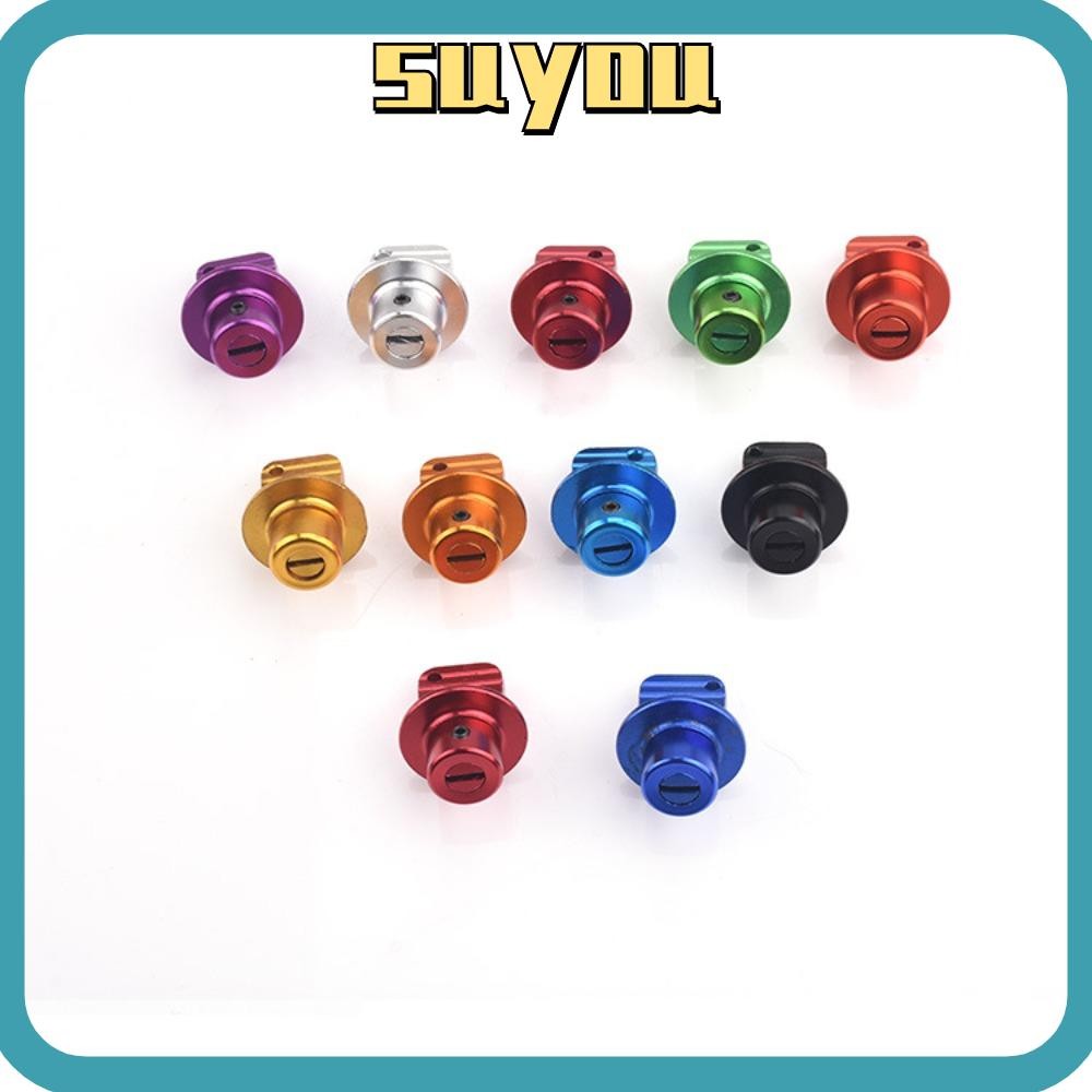 SUYO 2pcs Motorcycle Key Head Cover Lock, Modified Key Head Mouldings ...