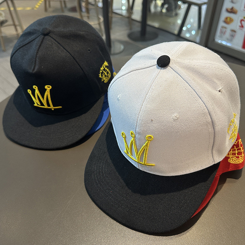 Hip-hop Hat Men Women Style Flat Brim Big Head Circumference | Shopee ...