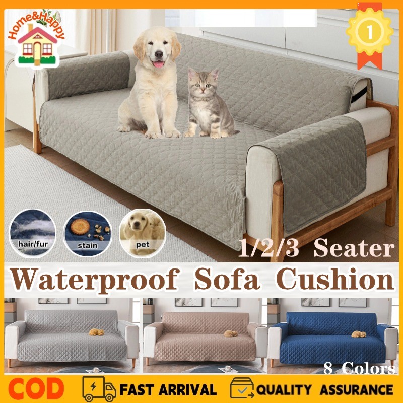 1/2/3 Seater Sofa Cover Pet Anti Scratch Sofa Cushion Protector Anti ...