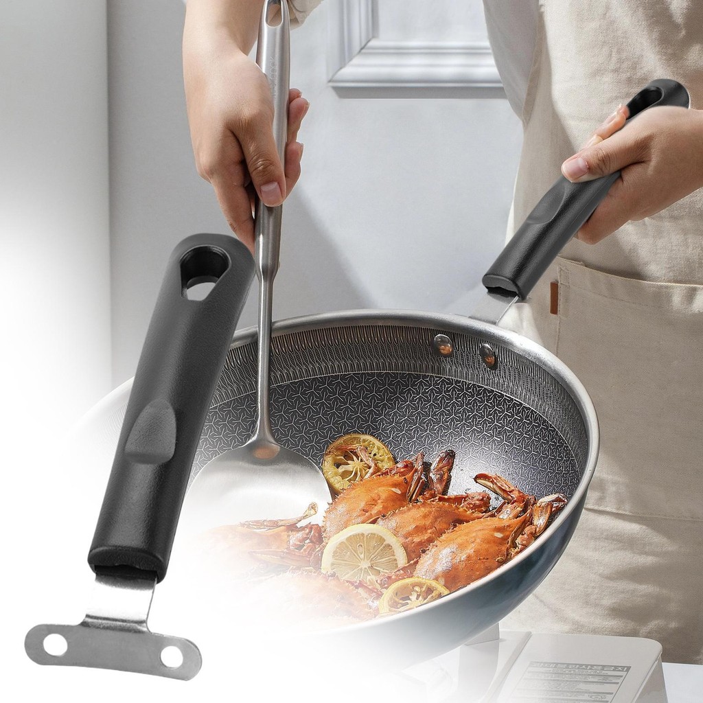 Kitchen Pot Handle Anti-Scald Grill Pan Handle Detachable Pot Handle ...