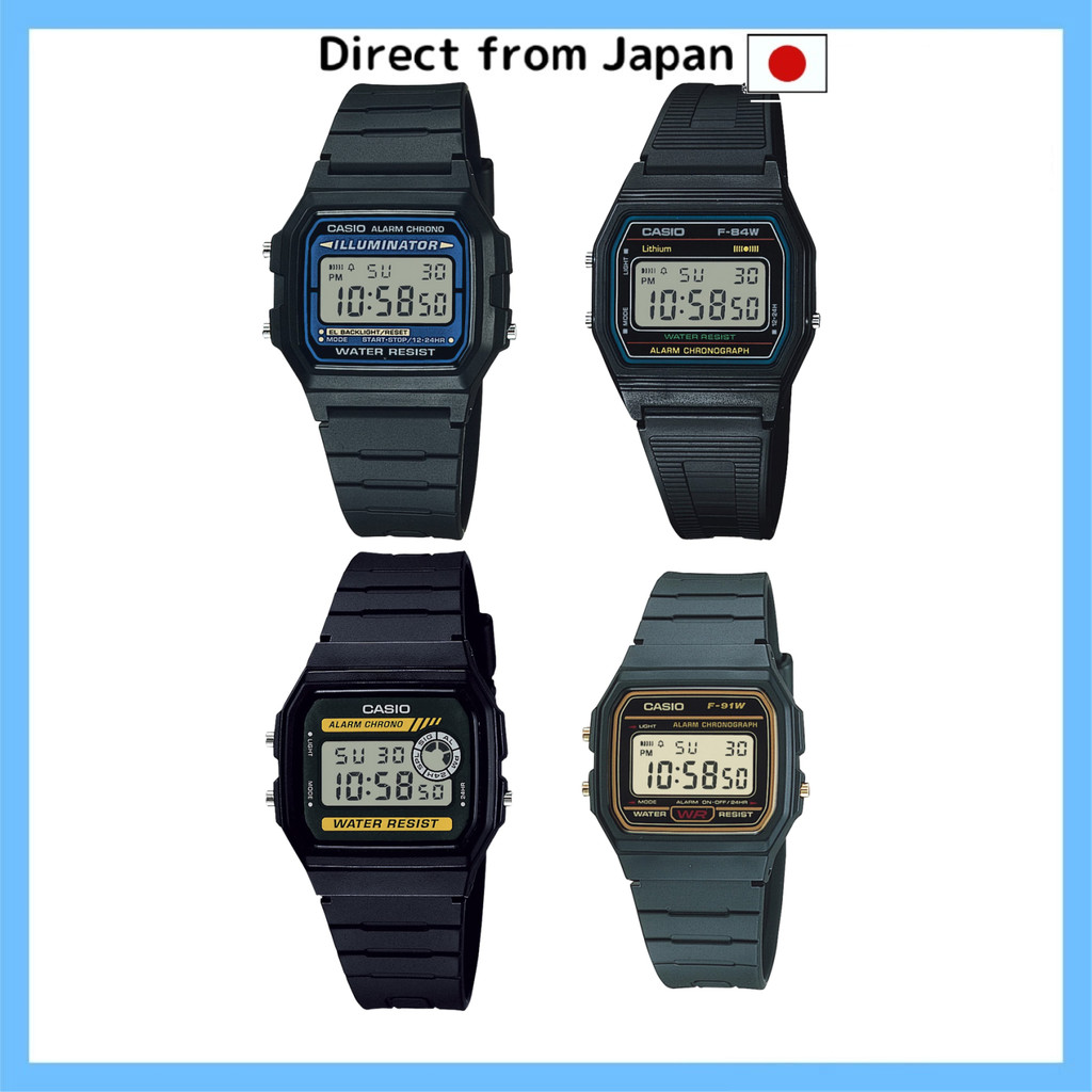 [Casio] Watch Casio Collection F-105W-1AWJH Men's Black ,F-105,F-84,F ...