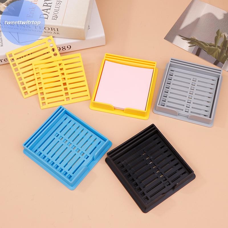 TRTOP Sticky Note Dispenser Home Desktop Sticky Note Holder With ...