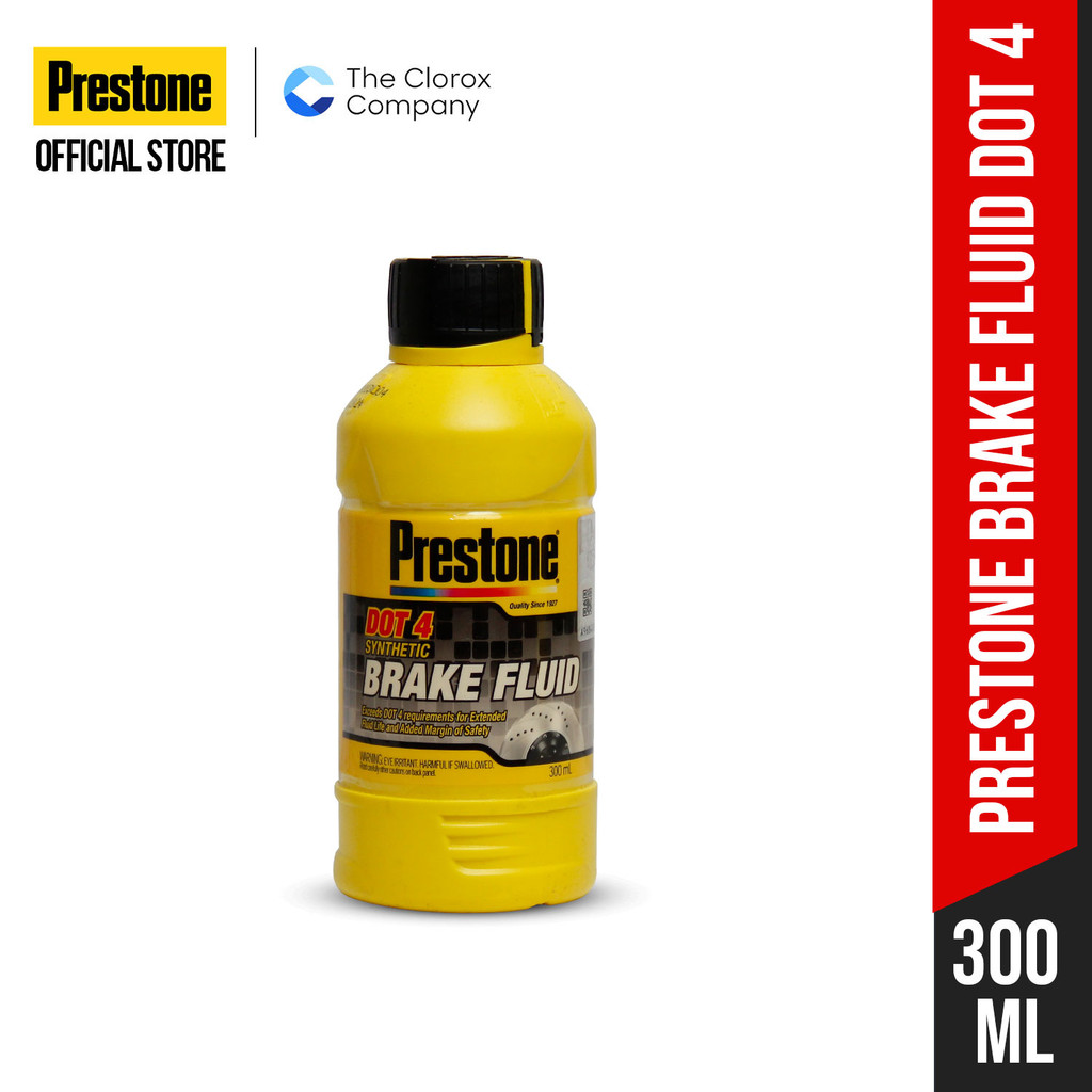 PRESTONE Brake Fluid DOT 4 300mL | Shopee Philippines