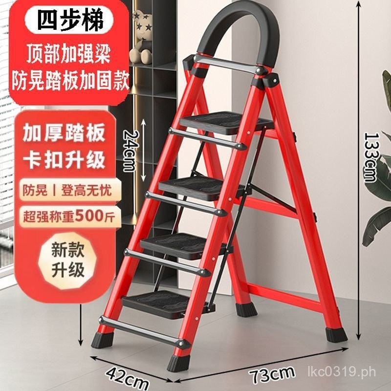 Telescopic Indoor Climbing Ladder Staircase A-frame Ladder Stepladder ...