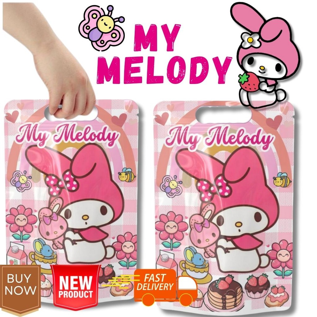 30pcs My Melody Theme Birthday Party Loot Bags | Treat Bags | Favor ...