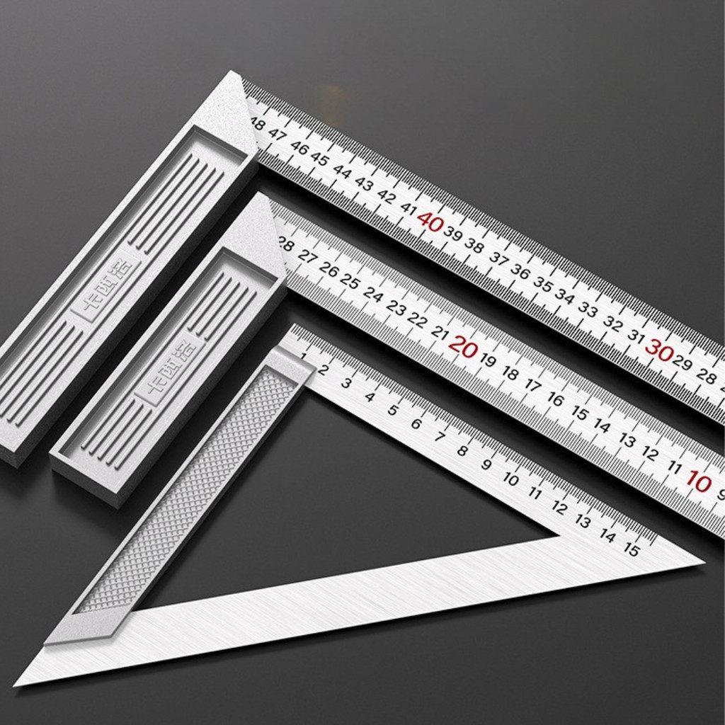 Aluminum Alloy Measuring Tool | Angle Square Ruler Steel | Precision ...