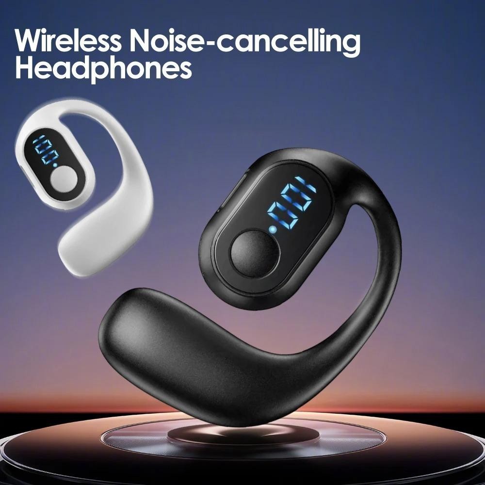 D06 Pro Digital Display Ultra Long Standby Headphone Wireless Bluetooth ...