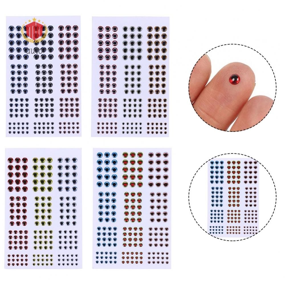Epoxy Resin Fishing Lure Eyes Sticker 36mm Holographic 3D Fish Eyes ...