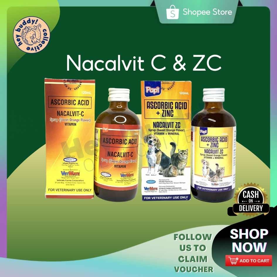 Papi Nacalvit-C Nacalvit ZC Immunostimulant 120ml Ascorbic Acid + Zinc ... Papi Nacalvit-C Nacalvit ZC Immunostimulant 120ml Ascorbic Acid + Zinc ...