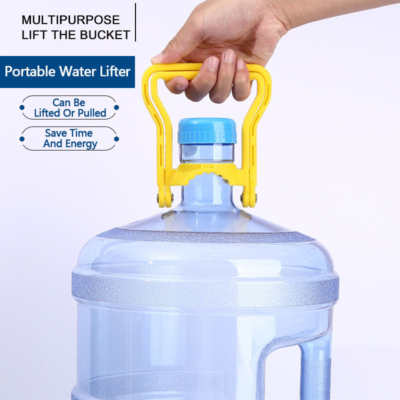 Portable Water Lifter Gallon Holder Lifter Round Handle Folding Barrels ...