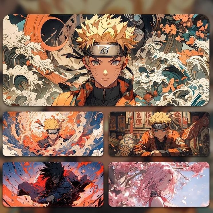 Naruto Mouse Pad Oversized Dormitory Desk Pad Dormitory Boy Office ...