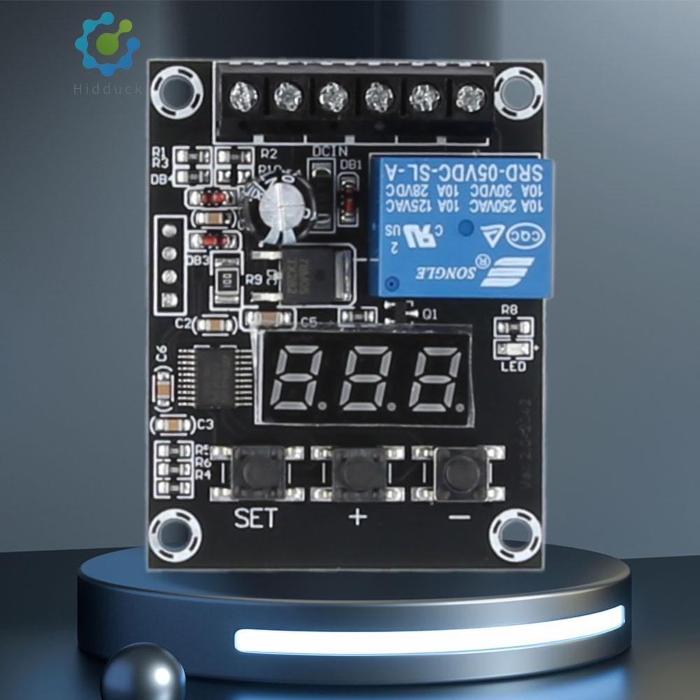 Voltage Detection Module Dc 5 12 24v Relay Switch Charging Discharge