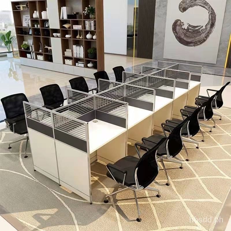 Office Desk and Chair Combination Computer Desk Subareas Screens Office ...
