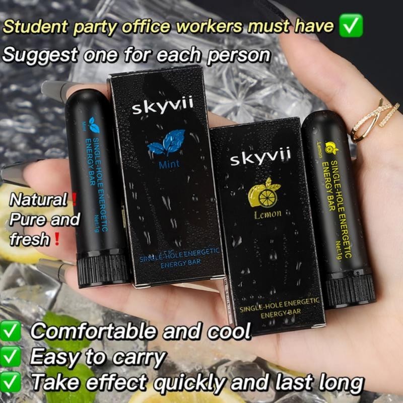 Single-hole Nasal Tube Wake Up Stick Driving Refreshing Sobe Brain ...