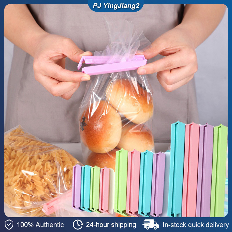 12Pcs Sealing Clips for Plastic Bags Portable Sealing Clips Food Fresh ...