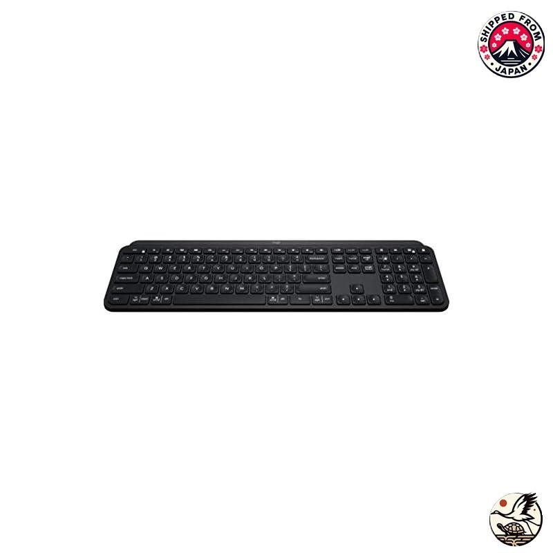 Logitech MX Keys Advanced Wireless Illuminated Keyboard-Graphite(920-009294) -US layout ...