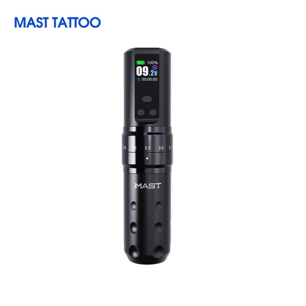 Mast Fold 2 Pro Wireless Tattoo Pen Machine 7 Adjustable Stroke Length ...