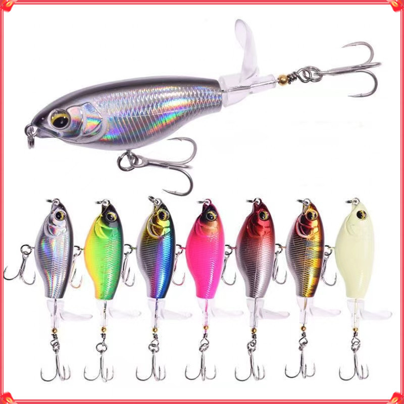 Lure Floating Surface Series Small Tractor Splash Propeller Long Shot 7 ...