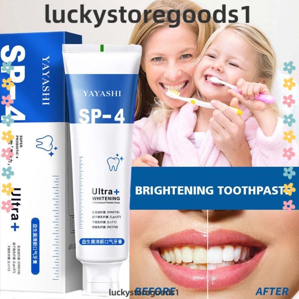 LUCKYSTOREGOODS Probiotic Toothpaste Clean Teeth Tooth Whitening ...