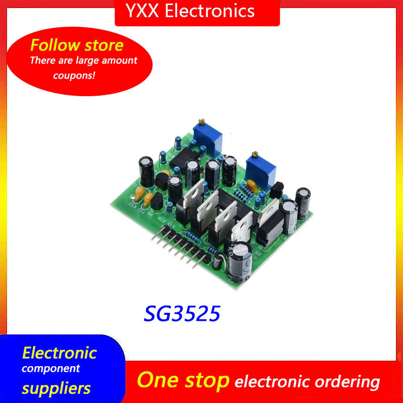 13 40KHz inverter drives SG3525 LM358 high current and high frequency ...