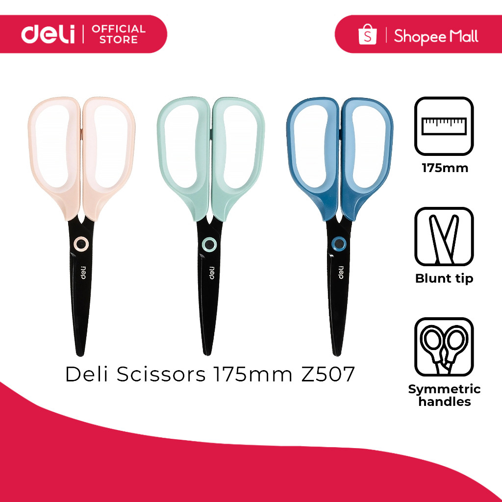 Deli Z507 Scissors 175mm | Shopee Philippines