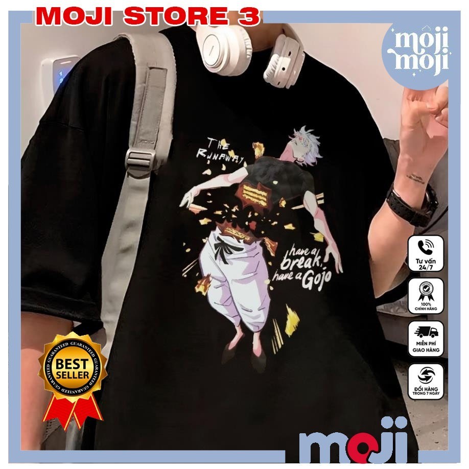 2024 Anime T-shirt Jujutsu Kaisen: Gojo Side - Kit Cat Gojo Satoru ...