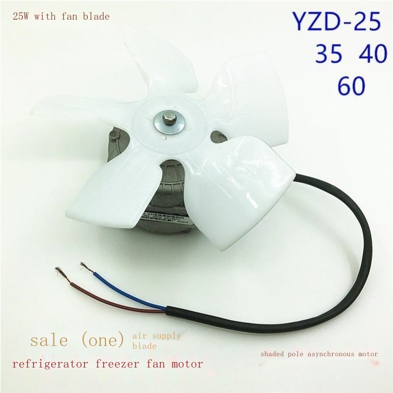 COD/⊙℗Refrigerator Freezer Cooling Fan Motor Condenser Shaded ...