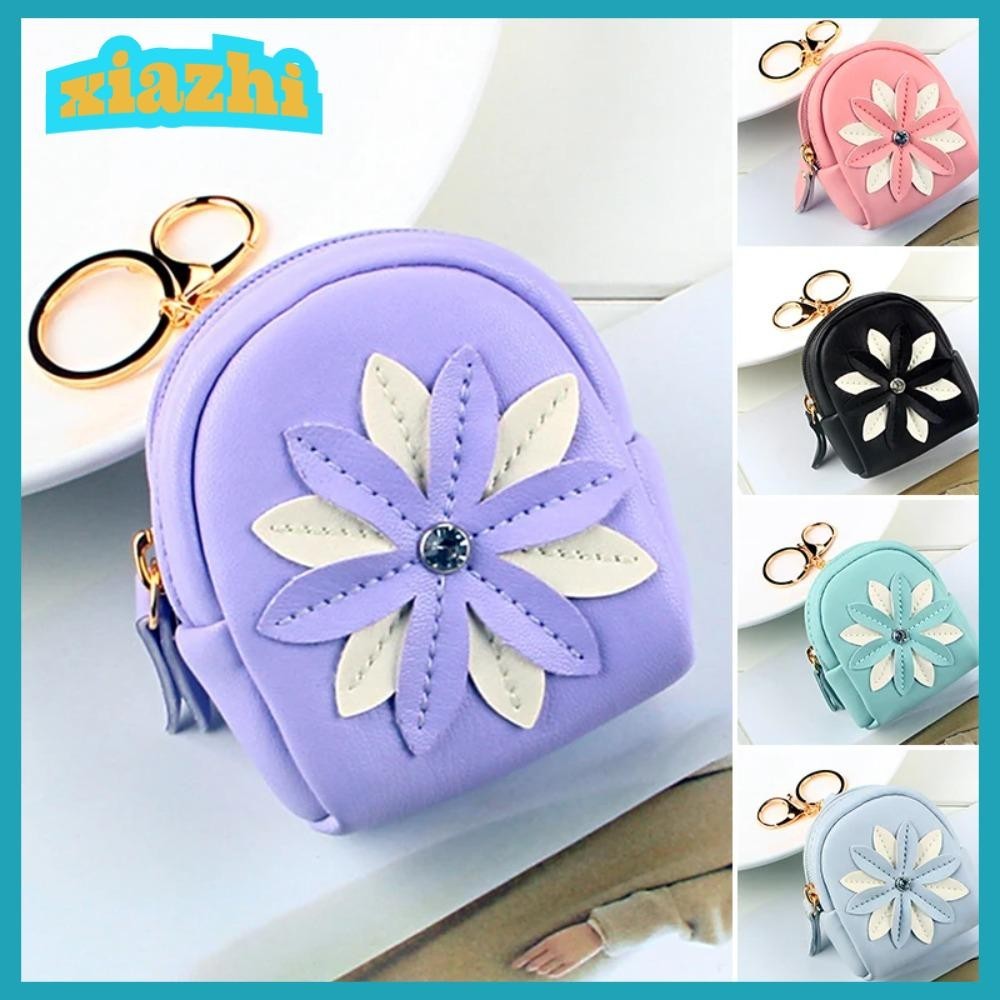 XIAZHI Mini Coin Purses, with Keyring Key Chain Mini Backpack, Portable ...