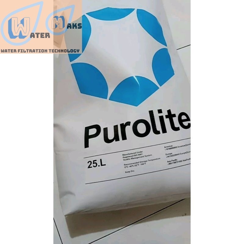 EXTREPURE PUROLITE Water Softener Ion Exchange Resin 25 Liters CATION ...
