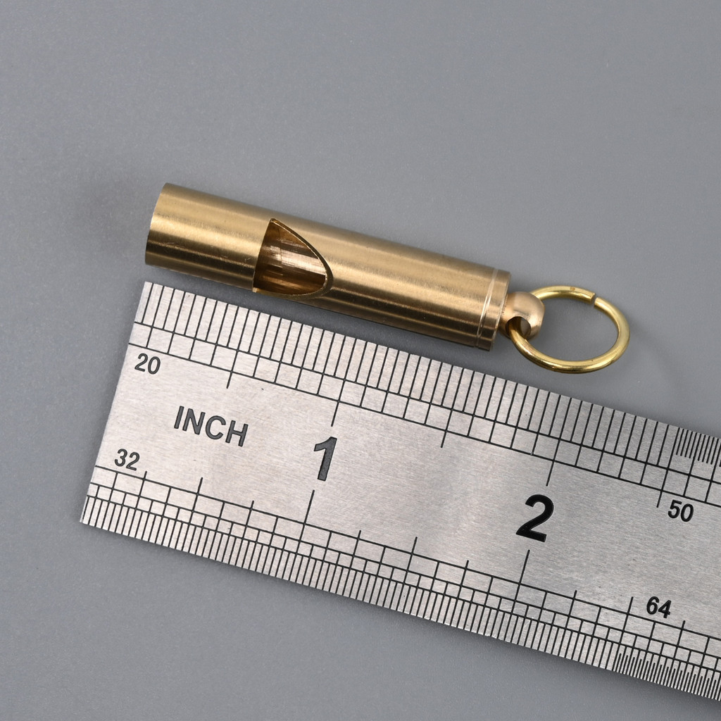 Loudest Brass Whistle Best Premium Emergency Whistle 1 Piece Outdoor ...