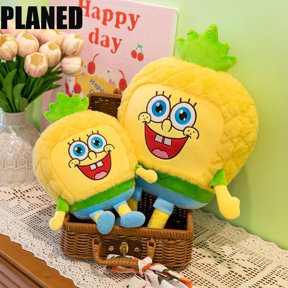 PLANED SpongeBob Plush Toy, Pineapple SquarePants Fruit SpongeBob Doll ...