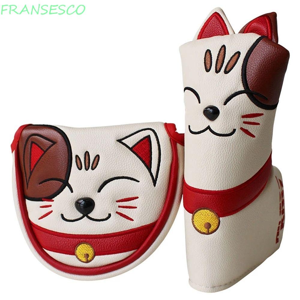 FRANCESCO Golf Putter Cover Number Tag Accessories Magnetic Closure ...