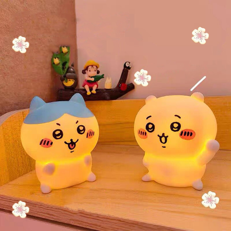 Chiikawa Glowing Toys, Eye-Protection Luminous Usagi Chiikawa Night ...