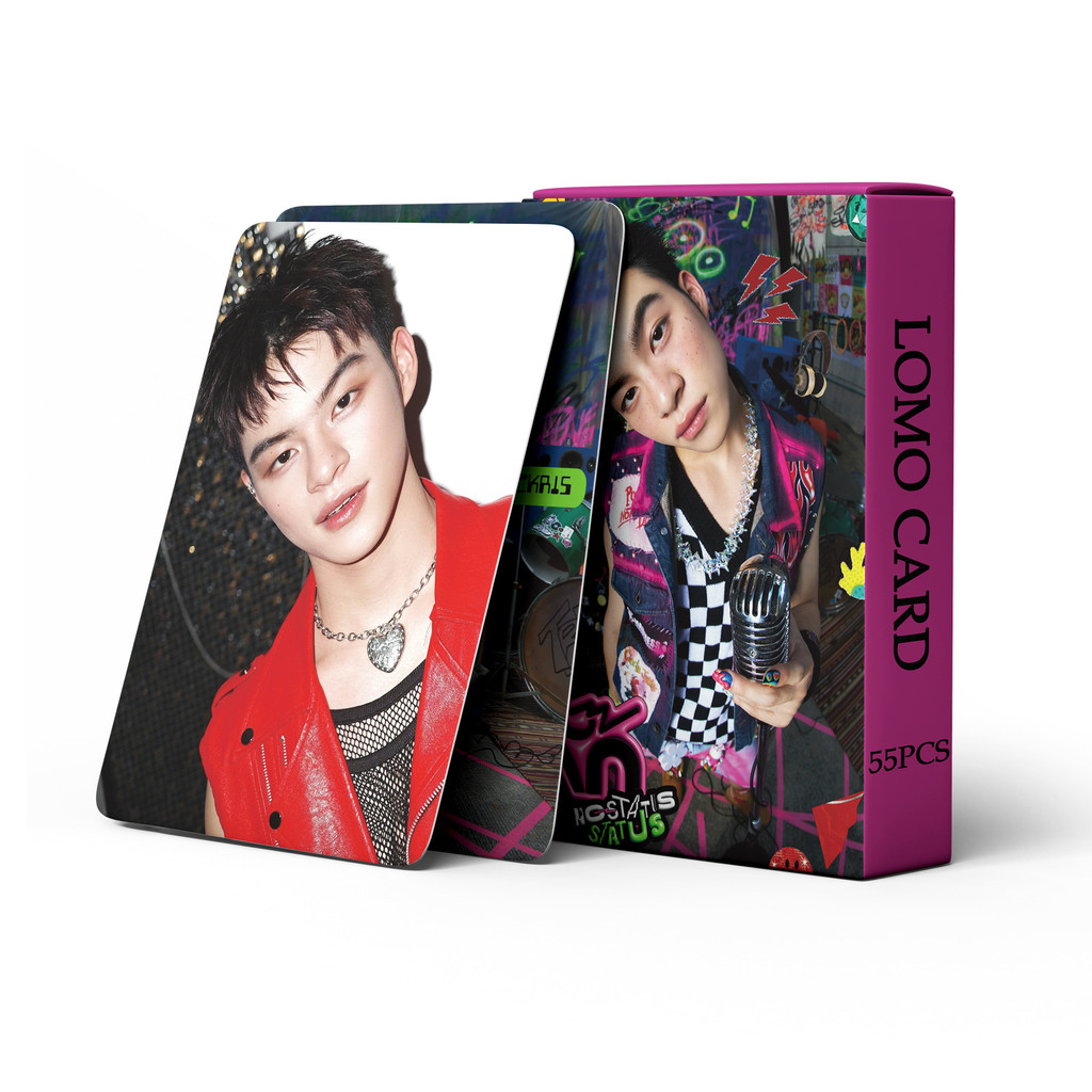 30-132pcs BUS No-status Status Photocards Laser Hologram Lomo Card ...