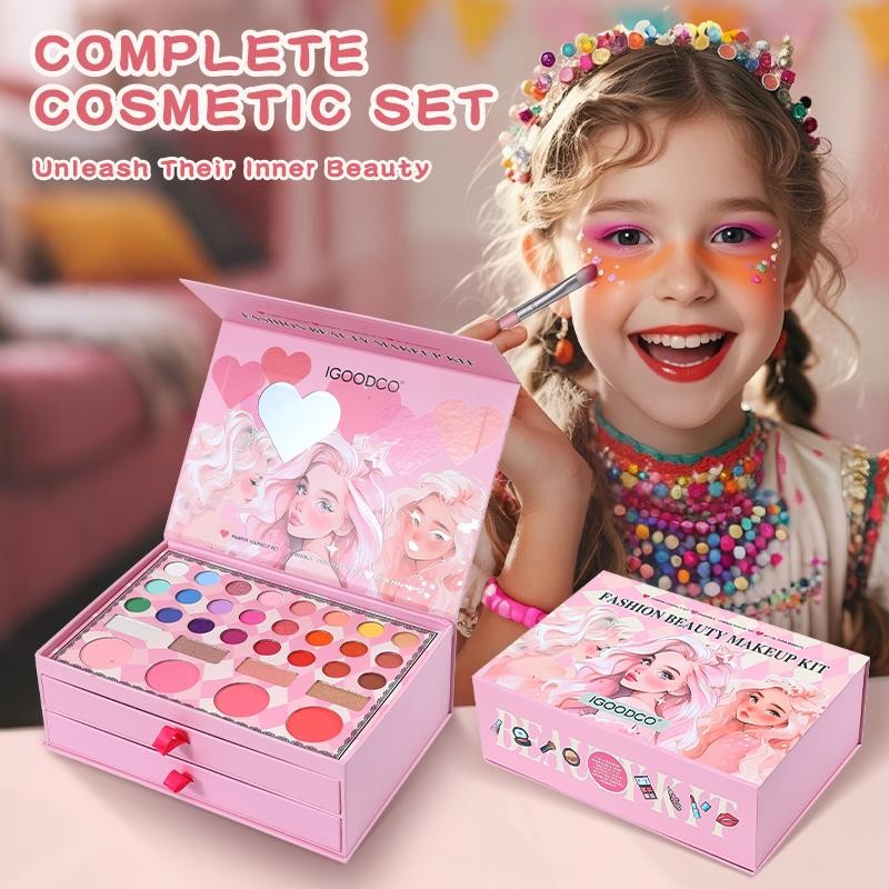 IGOODCO Children's eye shadow Set Gift Box Children's Day Gift Birthday ...