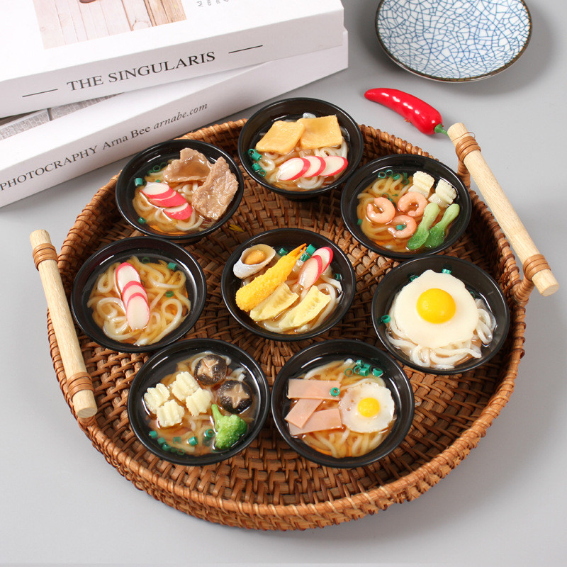 Large Realistic Food Udon Noodle Model Japanese Ramen Noodles Play Food ...