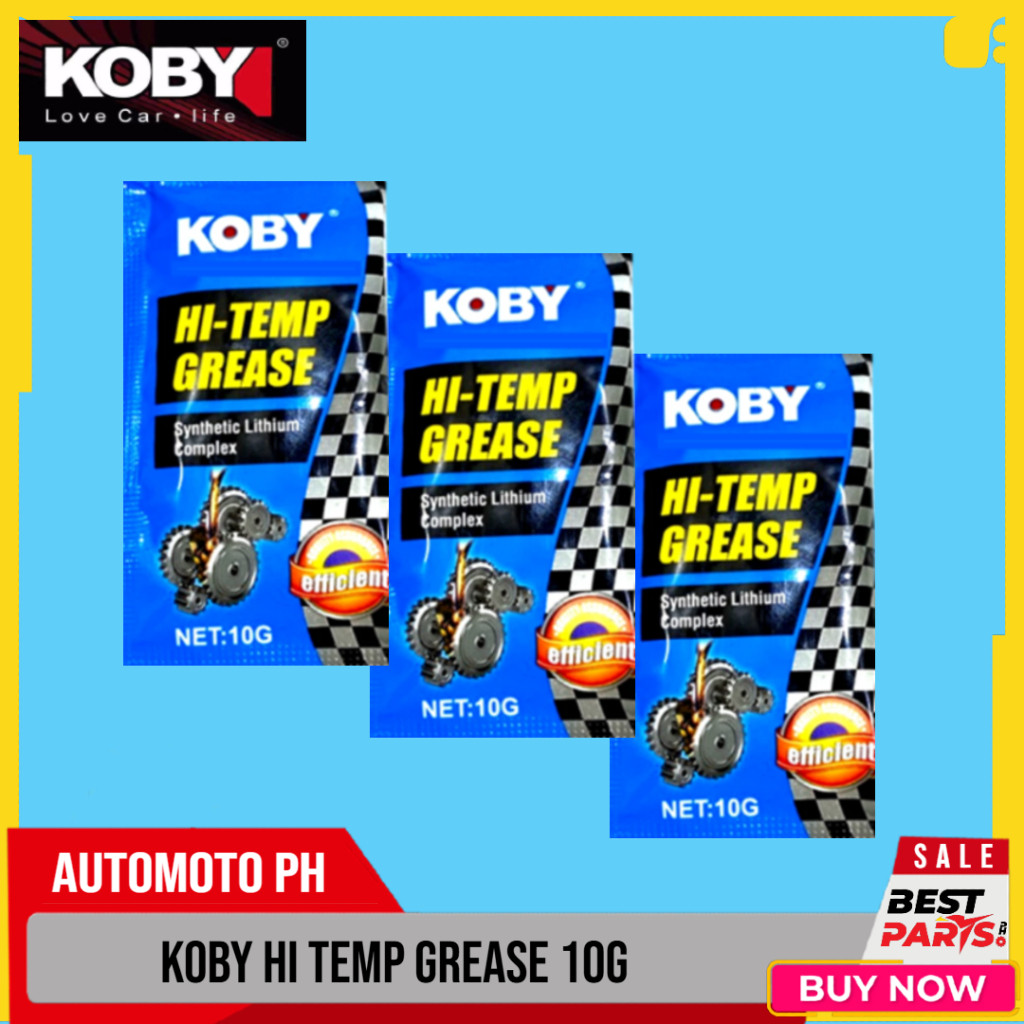 Koby Hi Temp Grease 10g Original Synthetic High Temperature Grease ...