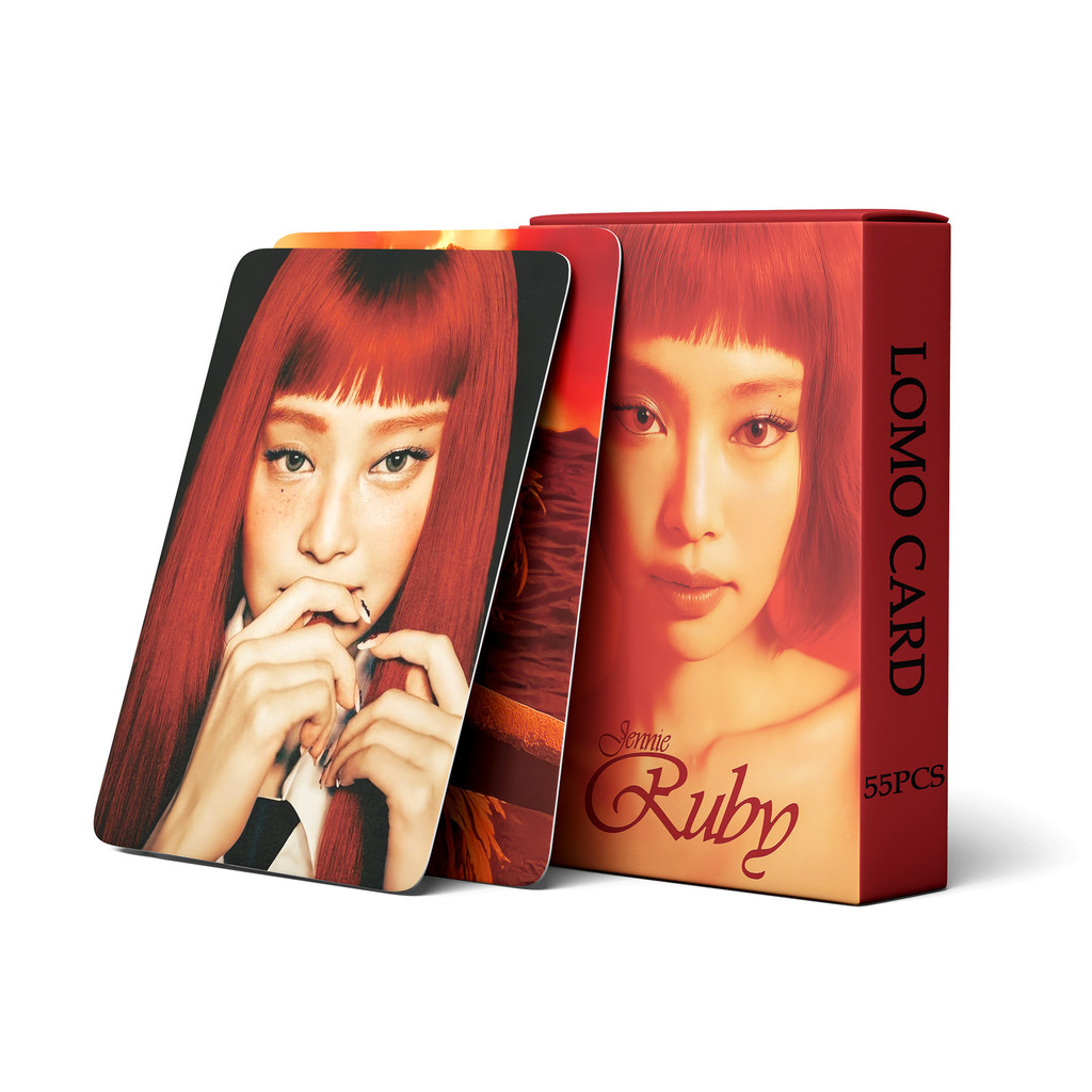 Blackpink JENNIE LIKE JENNIE RUBY Photocard Lomo Card Postcard 55pcs ...